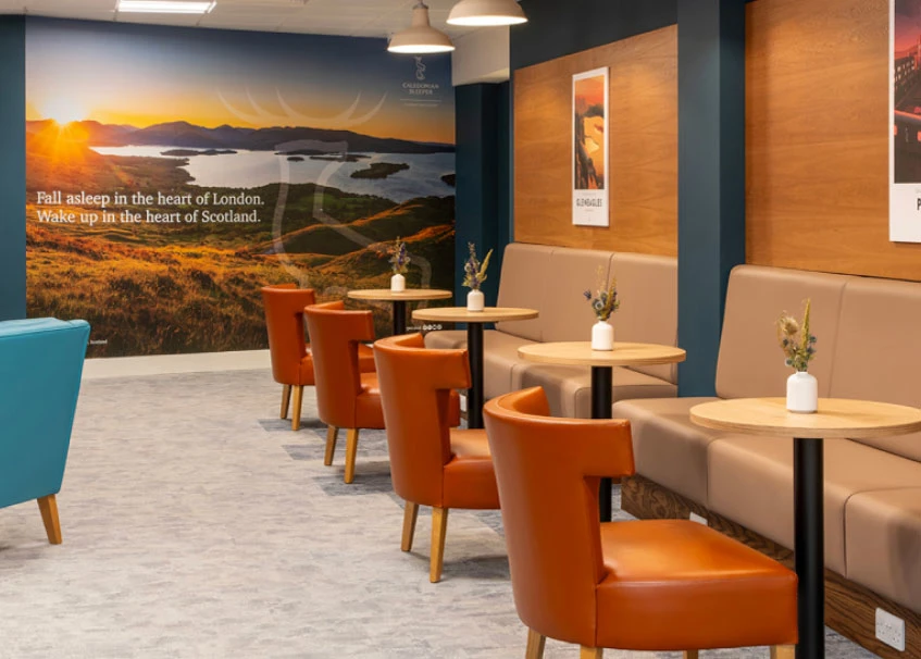 London Euston Guest Lounge | Caledonian Sleeper